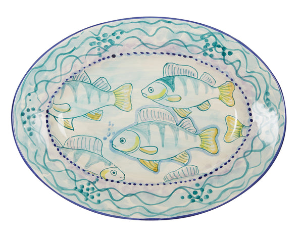 Oval Fish Plate - Bradburn Home
