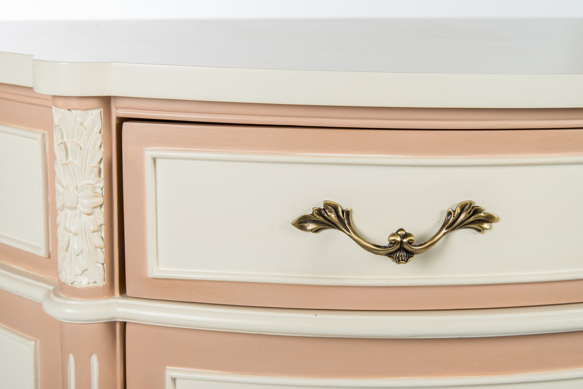 Antique Cream - Pink Commode - Bradburn Home