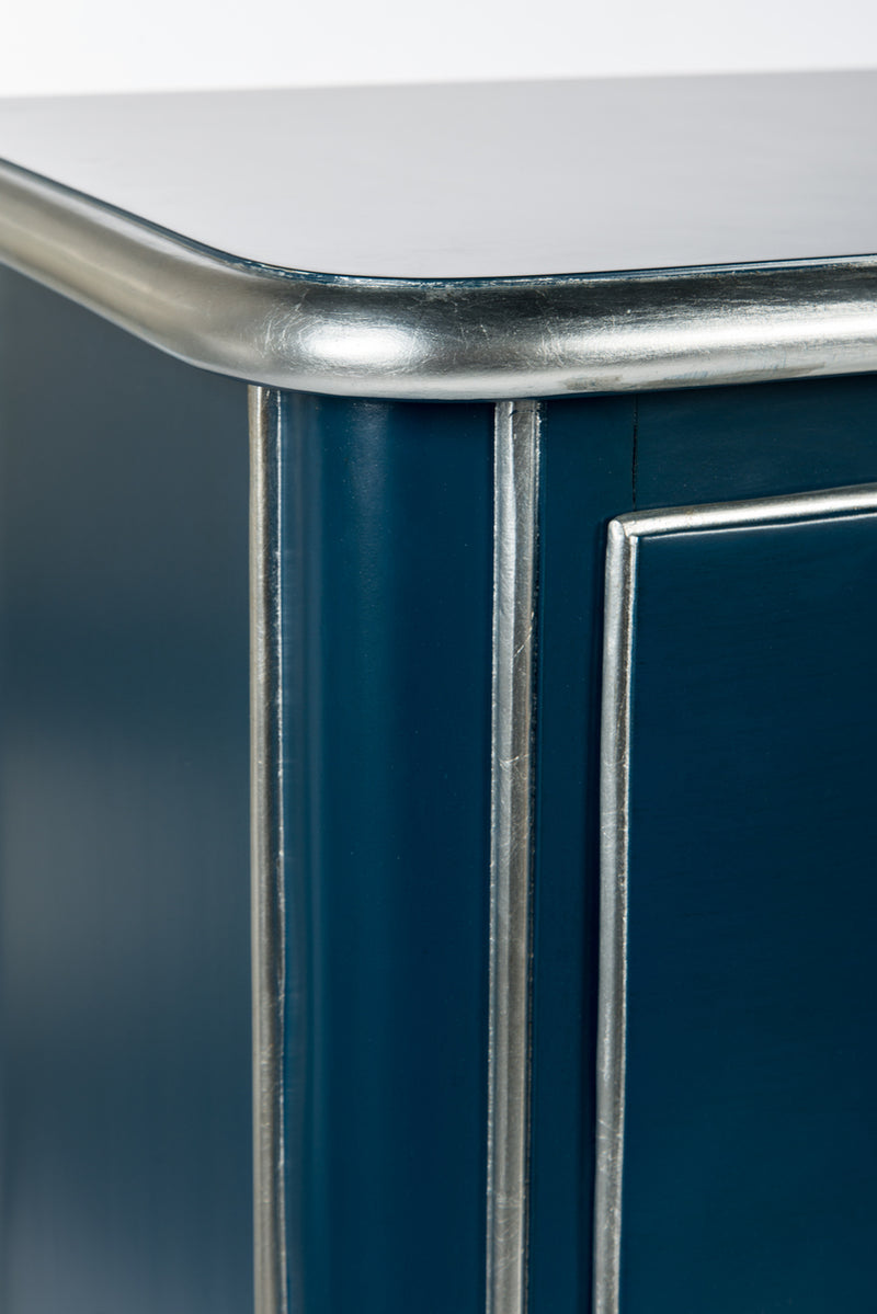 Marine Blue Chest - Bradburn Home